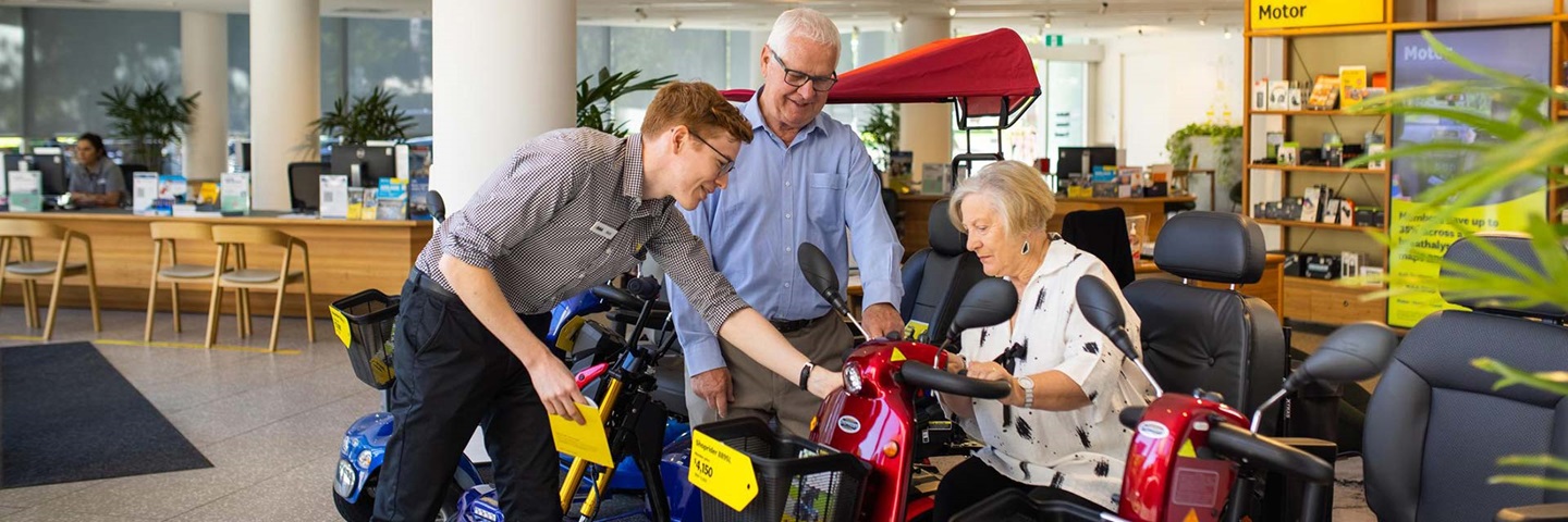 Mobility scooters – Buy or insure a scooter in Adelaide | RAA