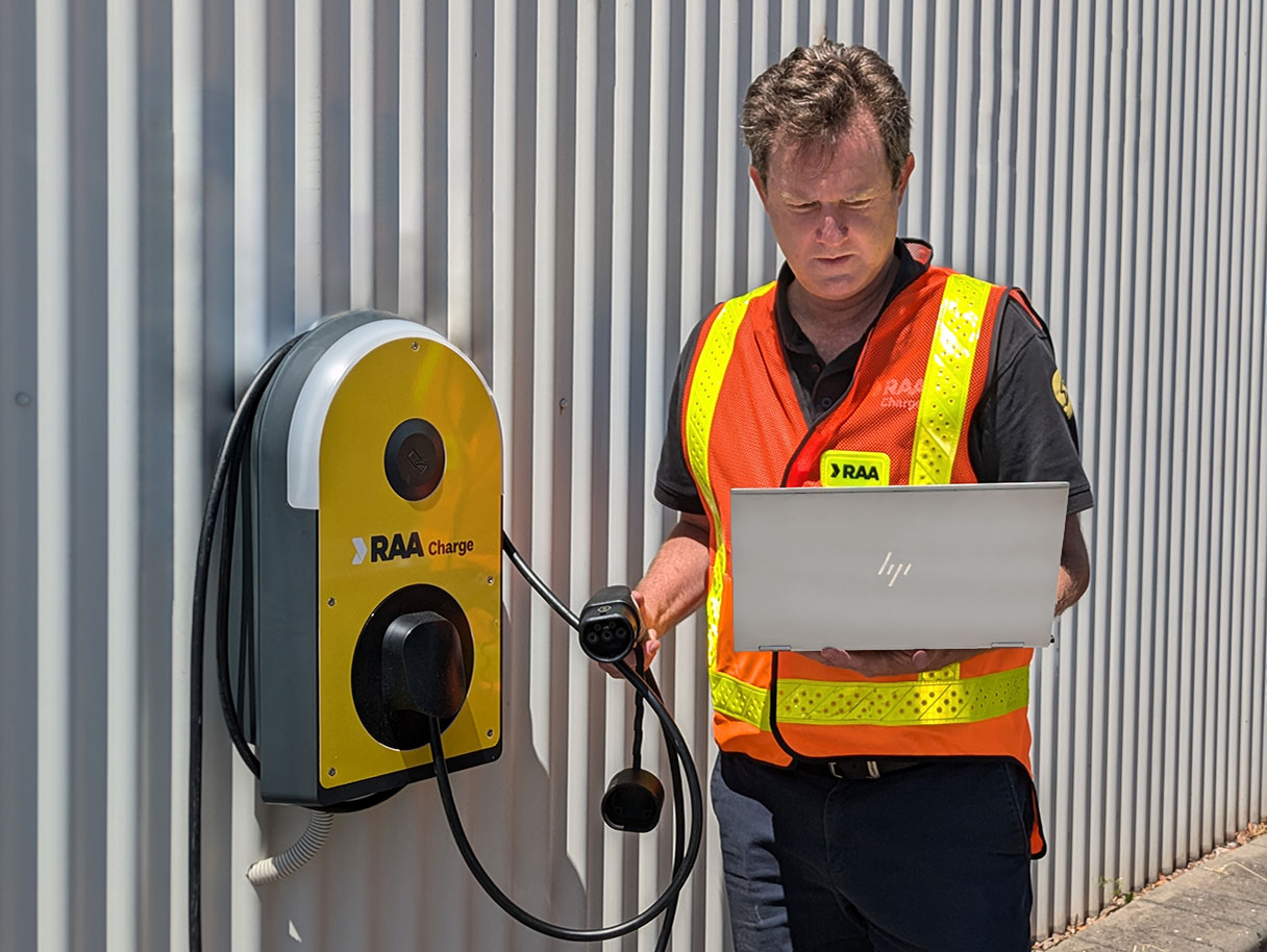 Commercial EV chargers – Charging solutions for your business | RAA